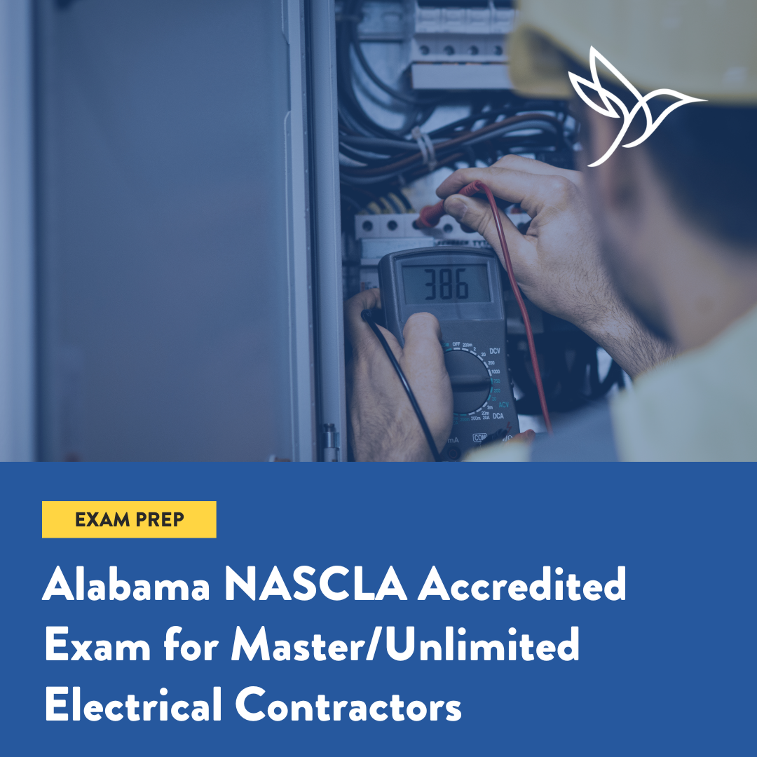 Alabama NASCLA Master Electrical Contractor Exam