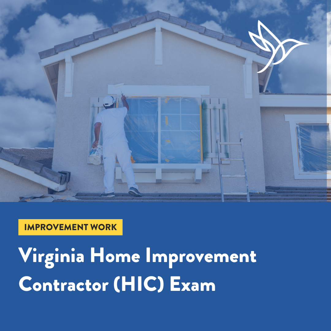 Virginia Home Improvement Contractor (HIC) Exam Prep